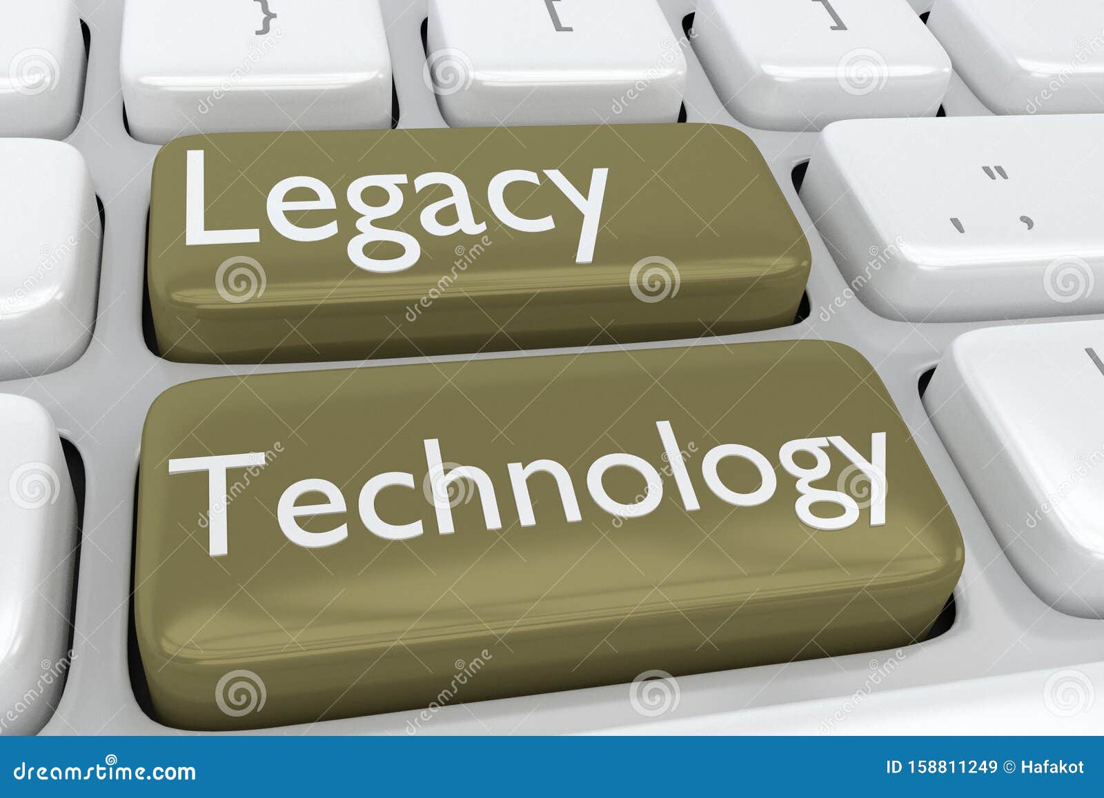 Legacy Technology concept stock illustration. Illustration of ...