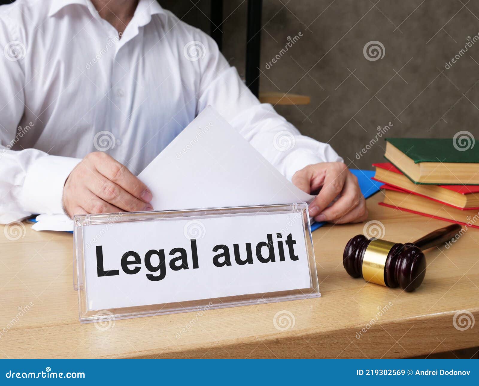 Legal Audit is Shown on the Business Photo Using the Text Stock Image ...