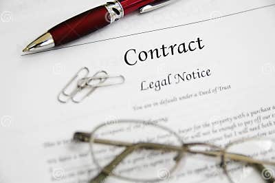 Legal contract stock image. Image of attorney, document - 15842709