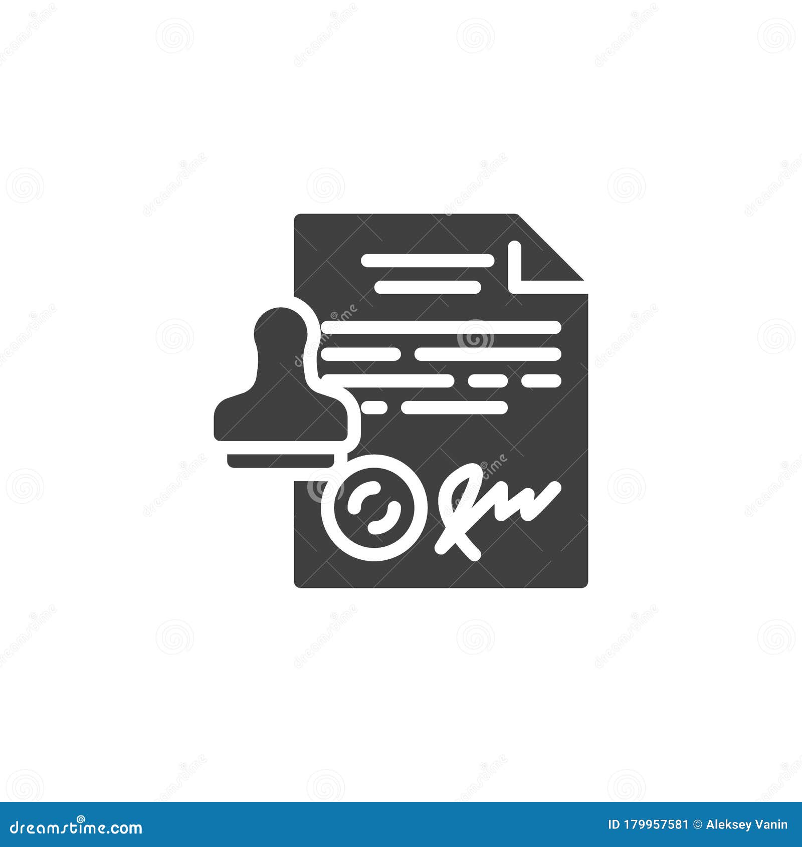 Document With Approval Check Mark Icon, Quality Sign. Task Done Sign ...
