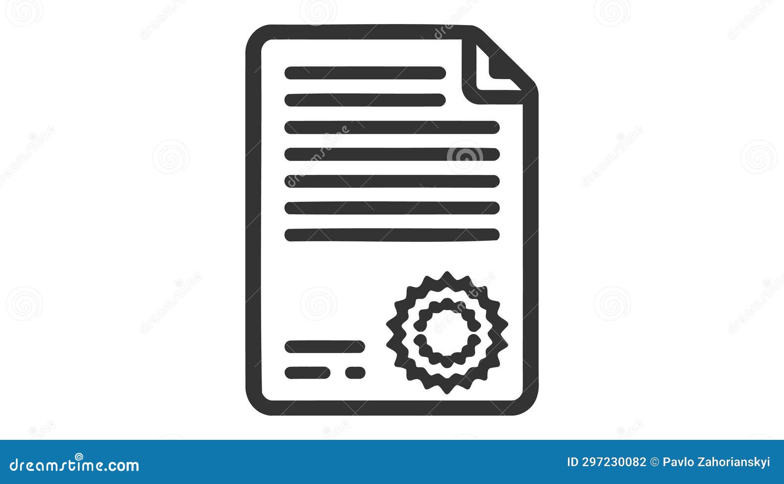 Legal Documents Icon. Legal Documents Symbol Template for Graphic and ...