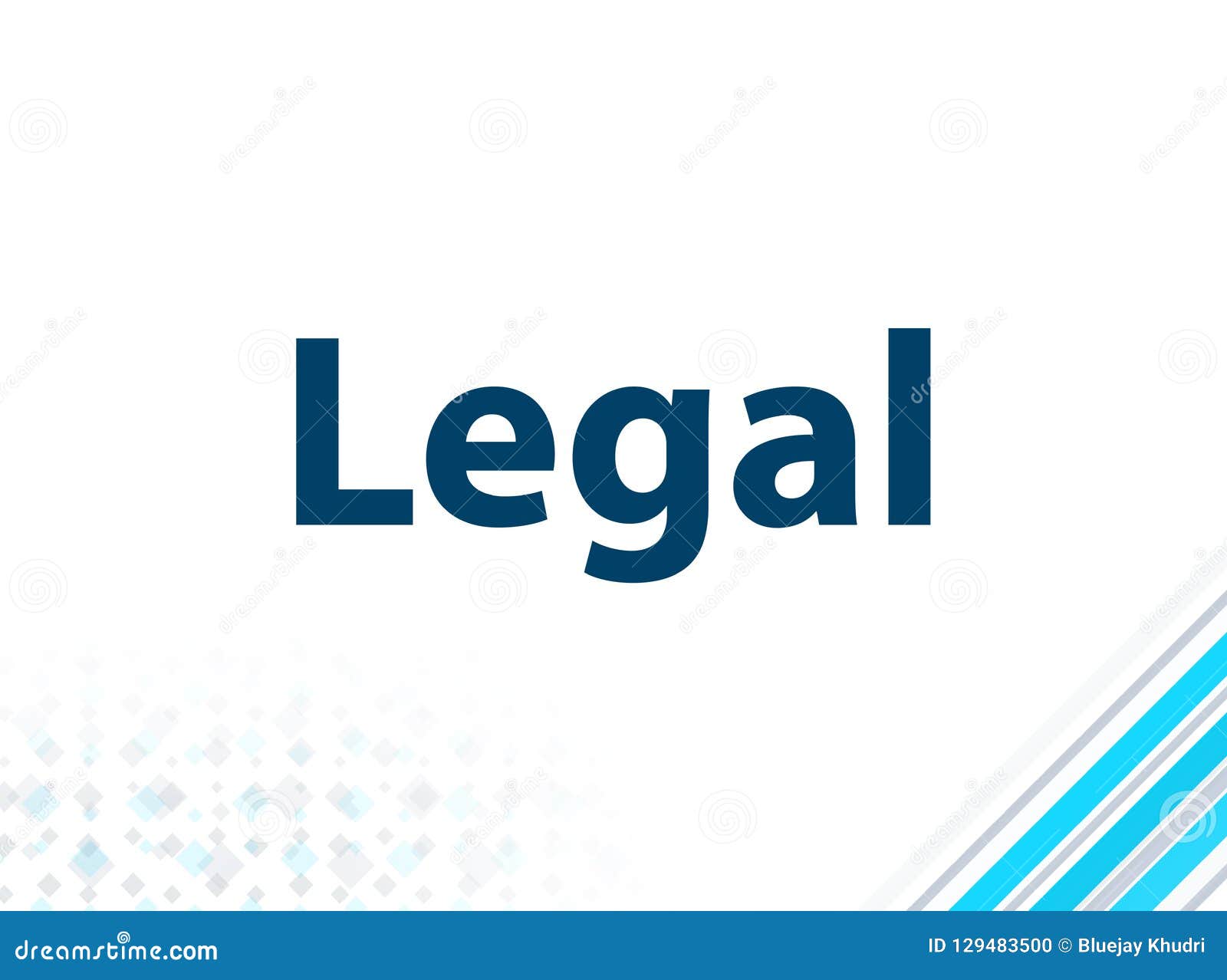 Legal Modern Flat Design Blue Abstract Background Stock Illustration ...