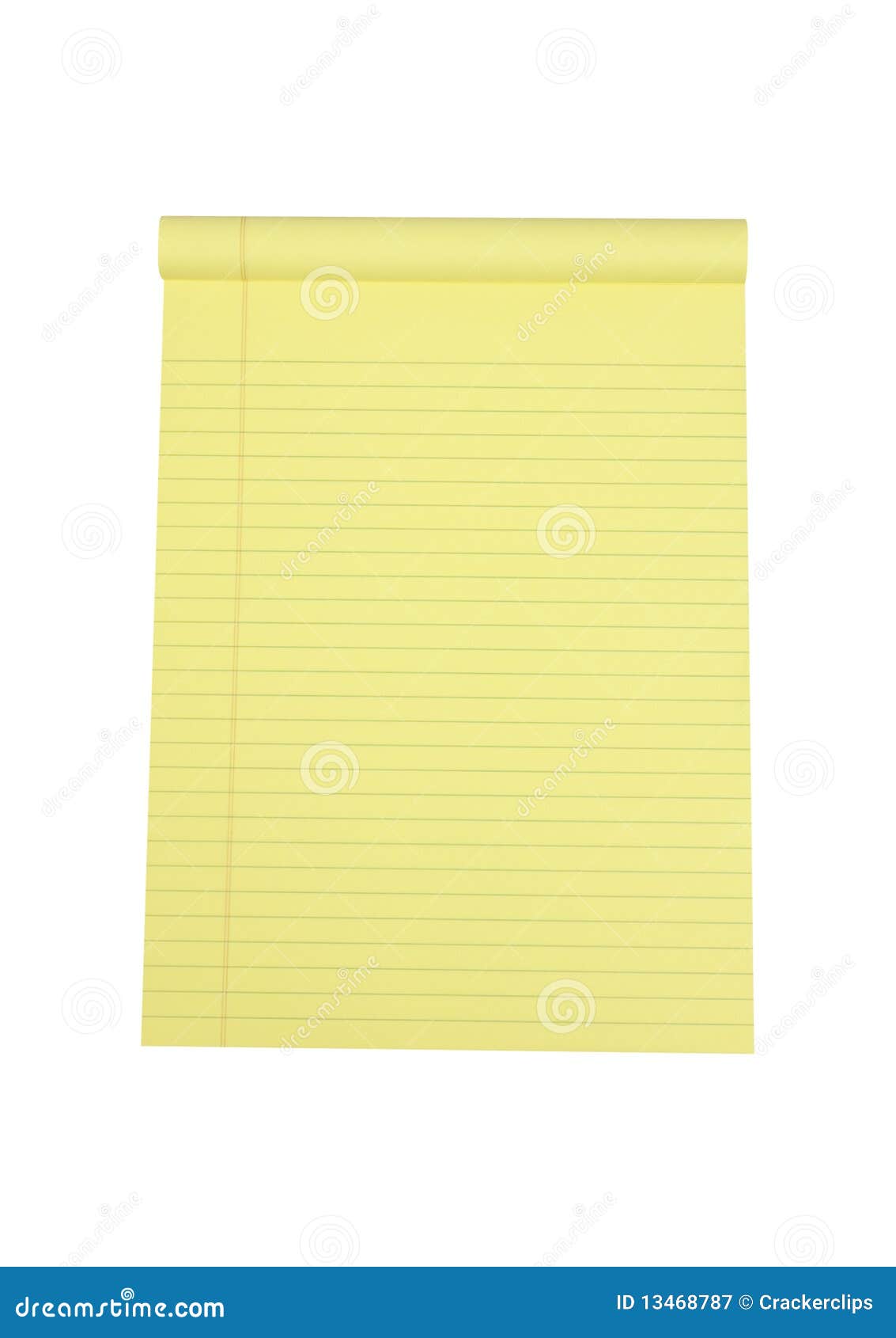 Legal Pad of Paper stock image. Image of legal, office - 13468787
