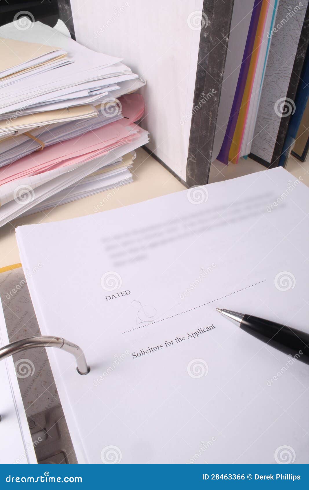 Legal Paperwork Form stock photo. Image of documents - 28463366