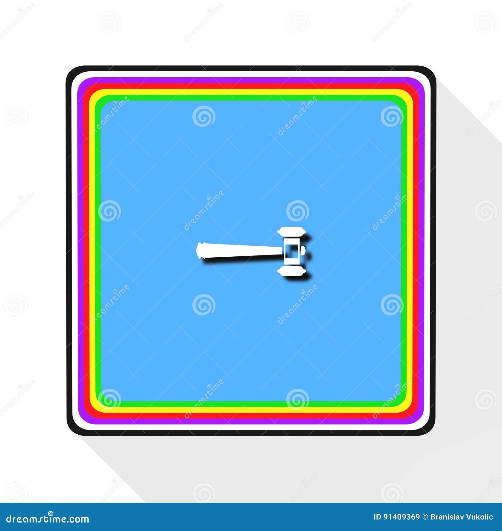 Legal Question Icon,sing,illustration Stock Illustration - Illustration ...