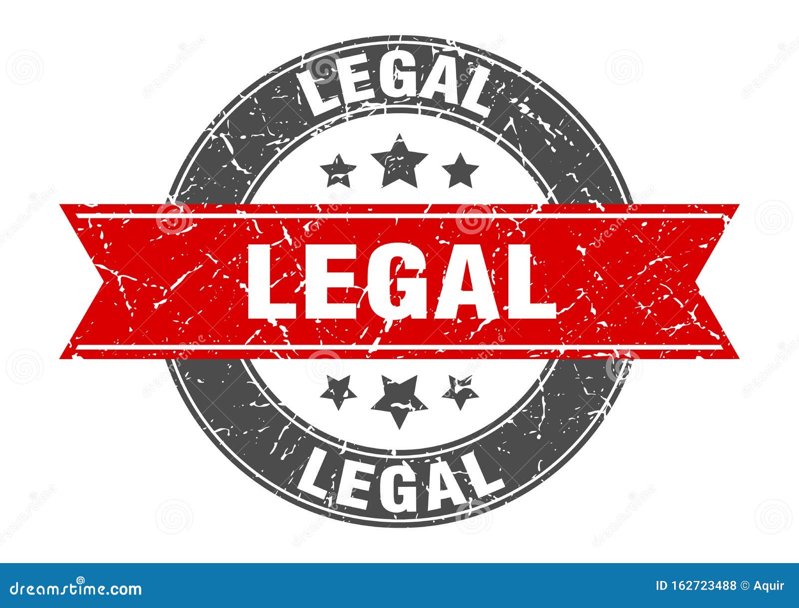 Legal stamp stock vector. Illustration of legal, sticker - 162723488