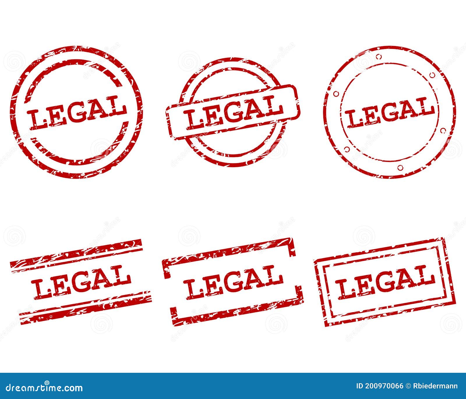 Legal stamps stock vector. Illustration of sign, text - 200970066