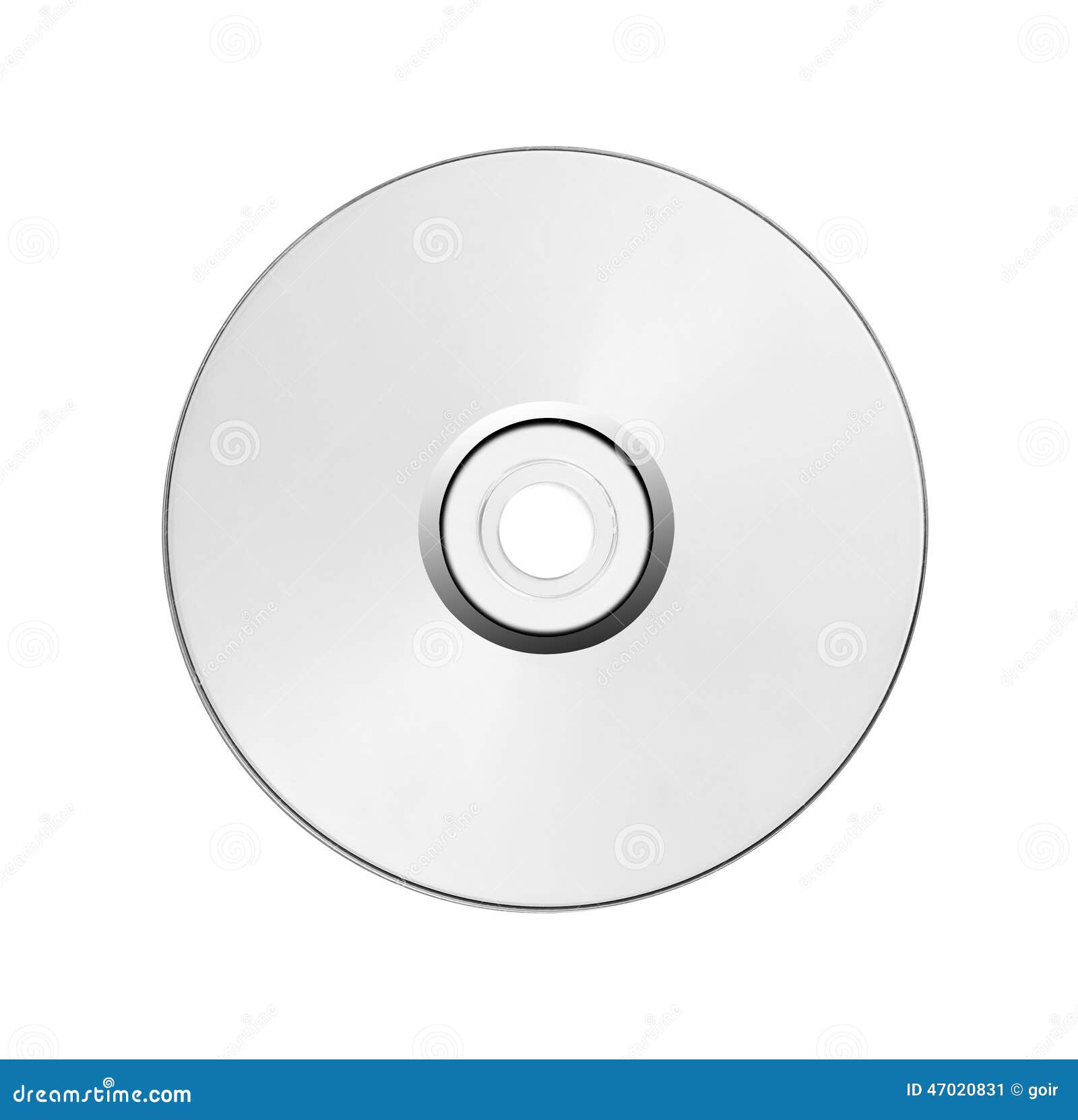 Lege CD/DVD stock afbeelding. Image of multimedia, voorwerp - 47020831