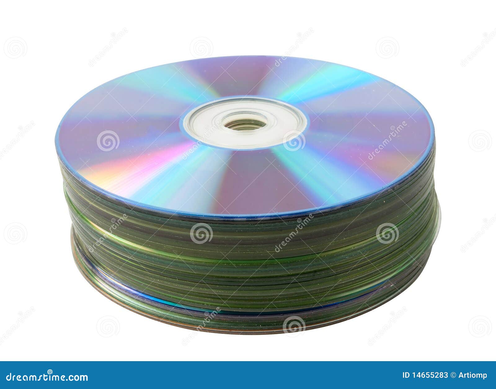 Lege CD hoop stock afbeelding. Image of binnen, audio - 14655283