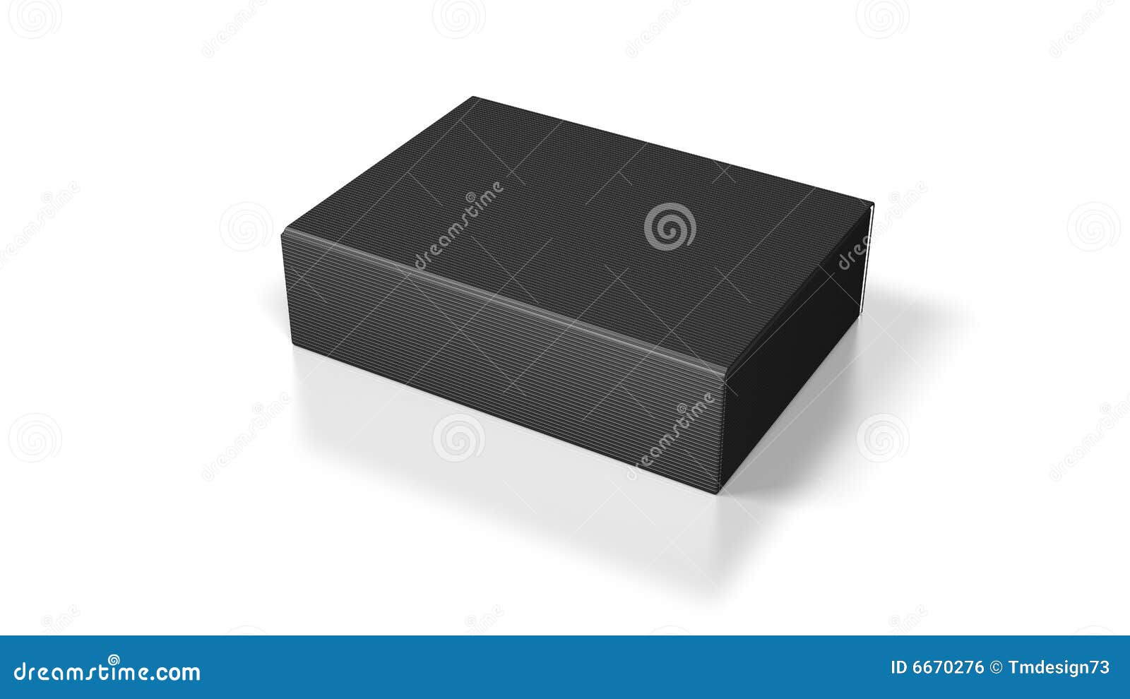 Lege doos stock illustratie. Illustration of houder, programma - 6670276