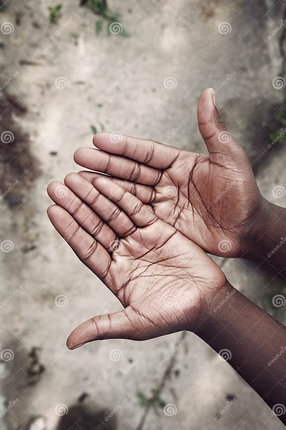 Lege Handen stock afbeelding. Image of honger, probleem - 17769303