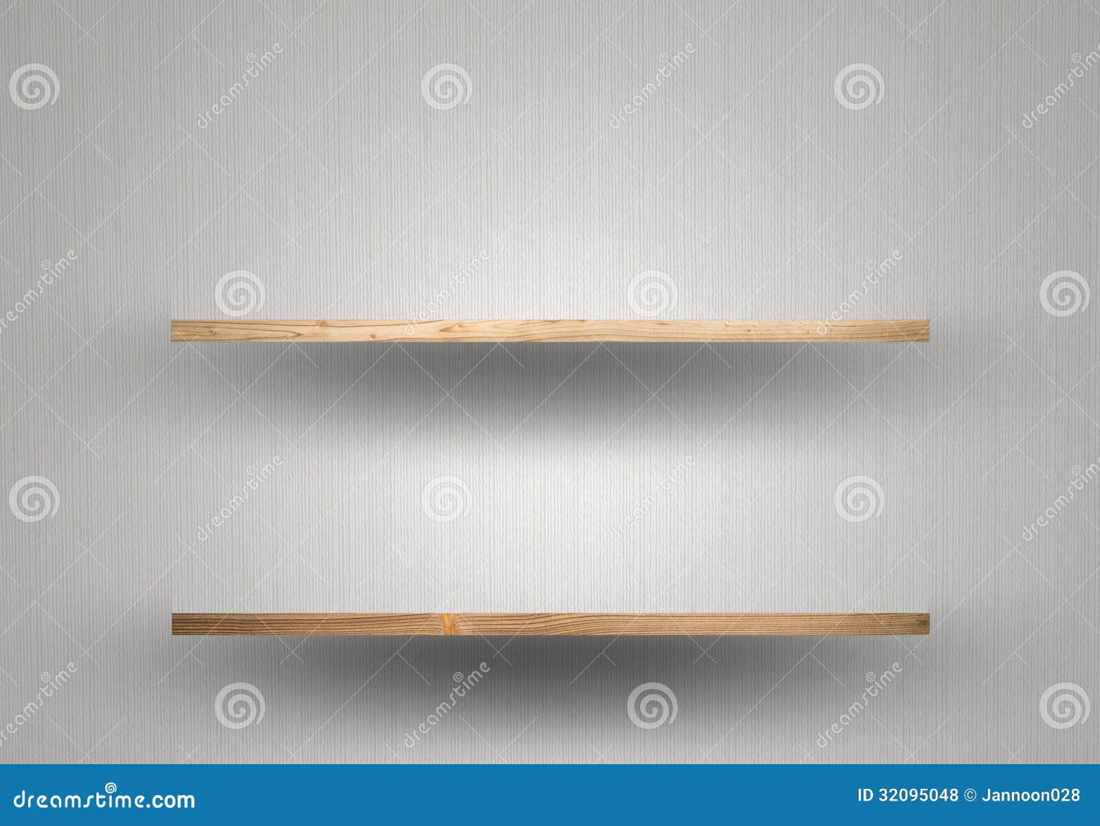 Lege houten plank op muur stock foto. Image of ontruim - 32095048