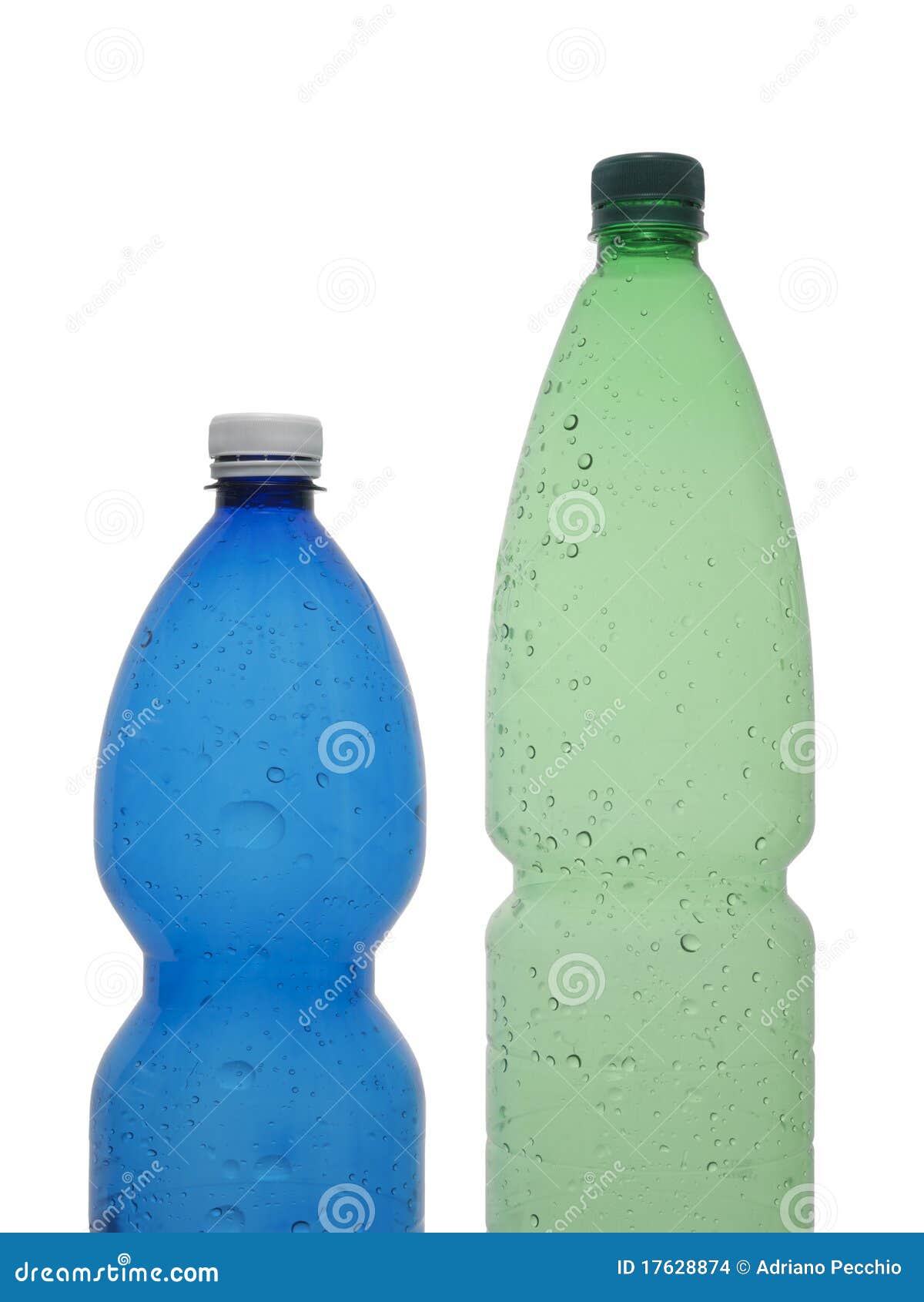 Lege plastic flessen stock foto. Image of flessen, hergebruik - 17628874