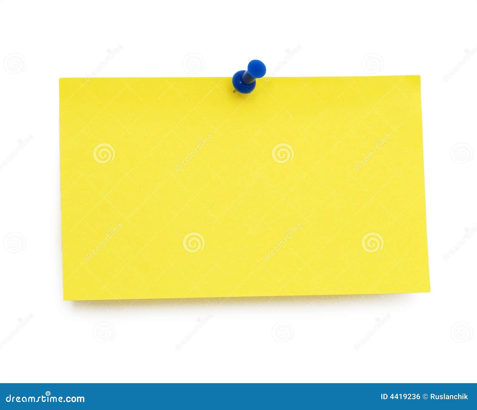 Lege post-it stock foto. Image of kleefstof, achtergrond - 4419236