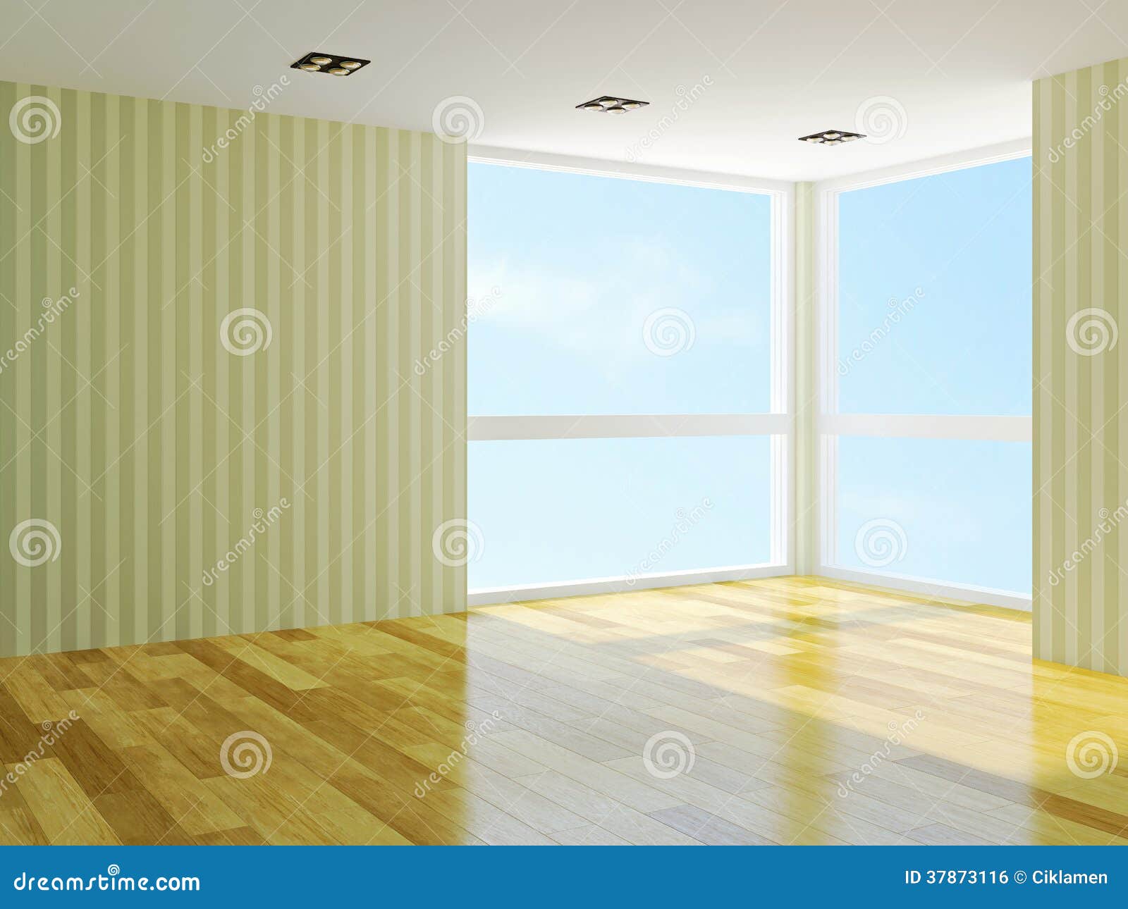 Lege ruimte stock illustratie. Illustration of ontwerp - 37873116