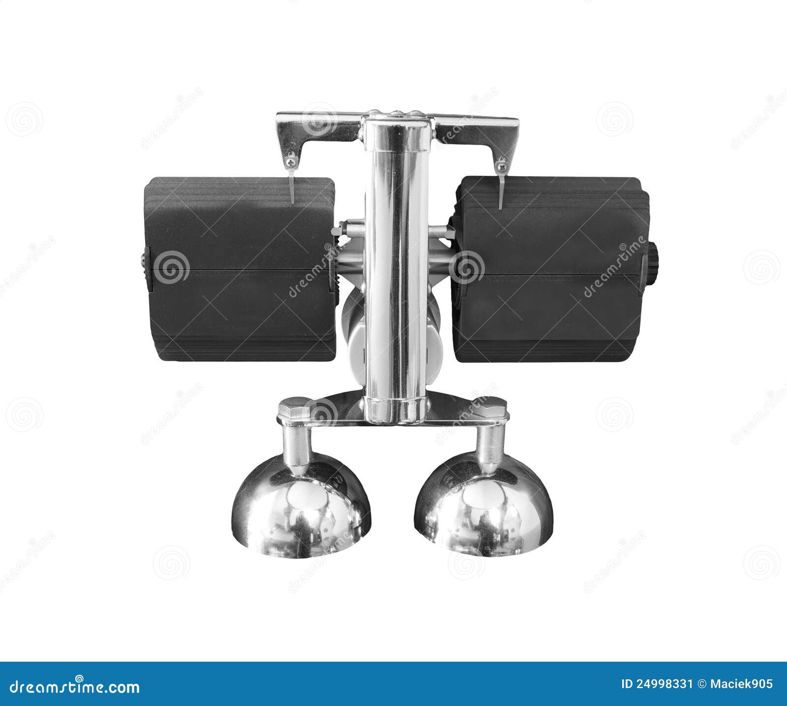 Lege Tikklok Met Het Knippen Van Flard Stock Afbeelding - Image of ...