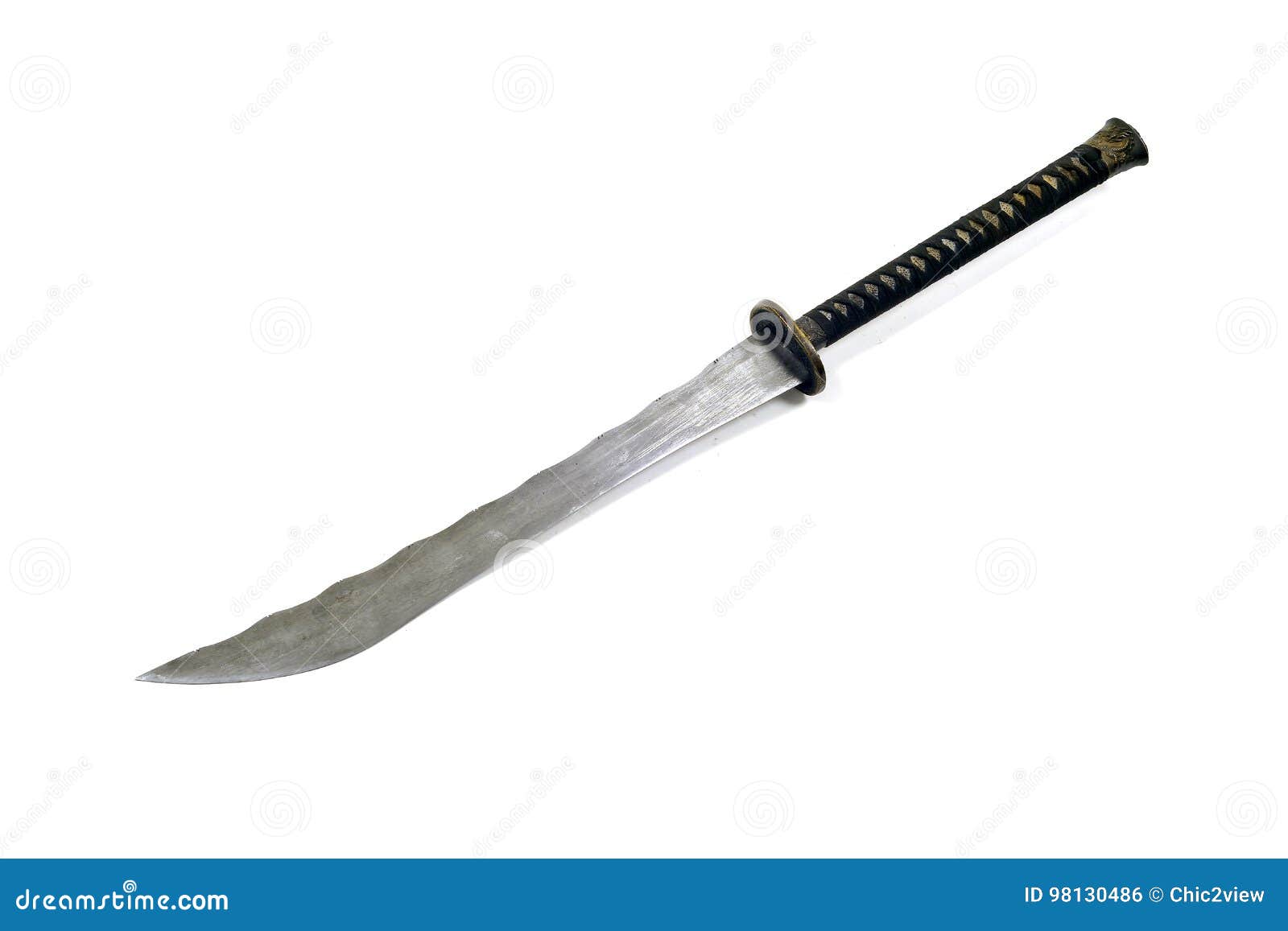 Ancient Samurai Sword With Sword Sheath Royalty-Free Stock Photography ...