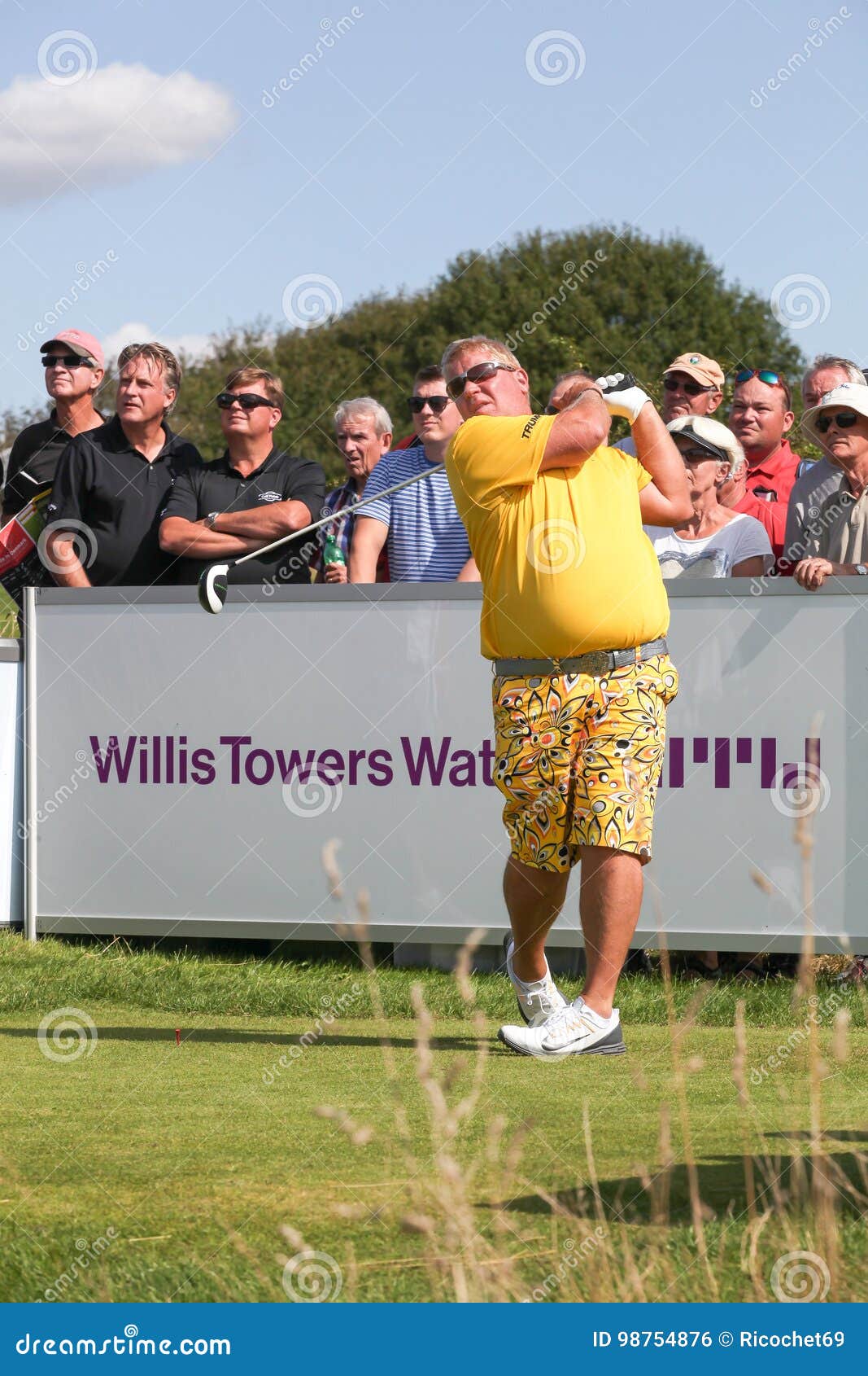 The Legend Golf Player John Daly during Made in Denmark Tournament in ...