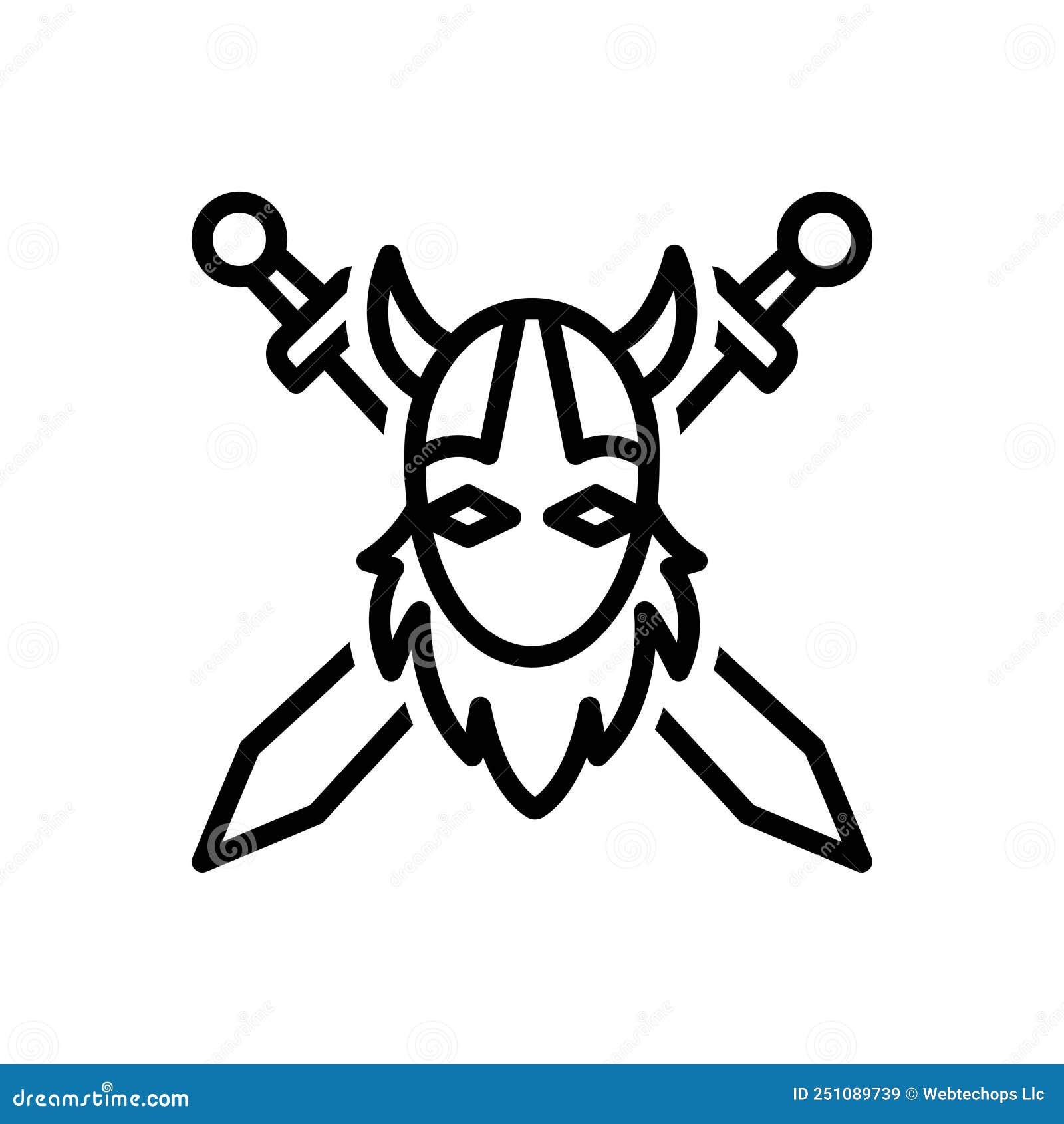 Saga Line Icons Collection. Epic, Adventure, Mythology, Hero, Dynasty ...