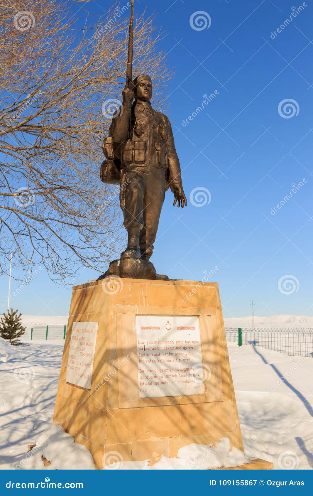 1919 the Legend of Kars and Monument Sculpture Editorial Photography ...