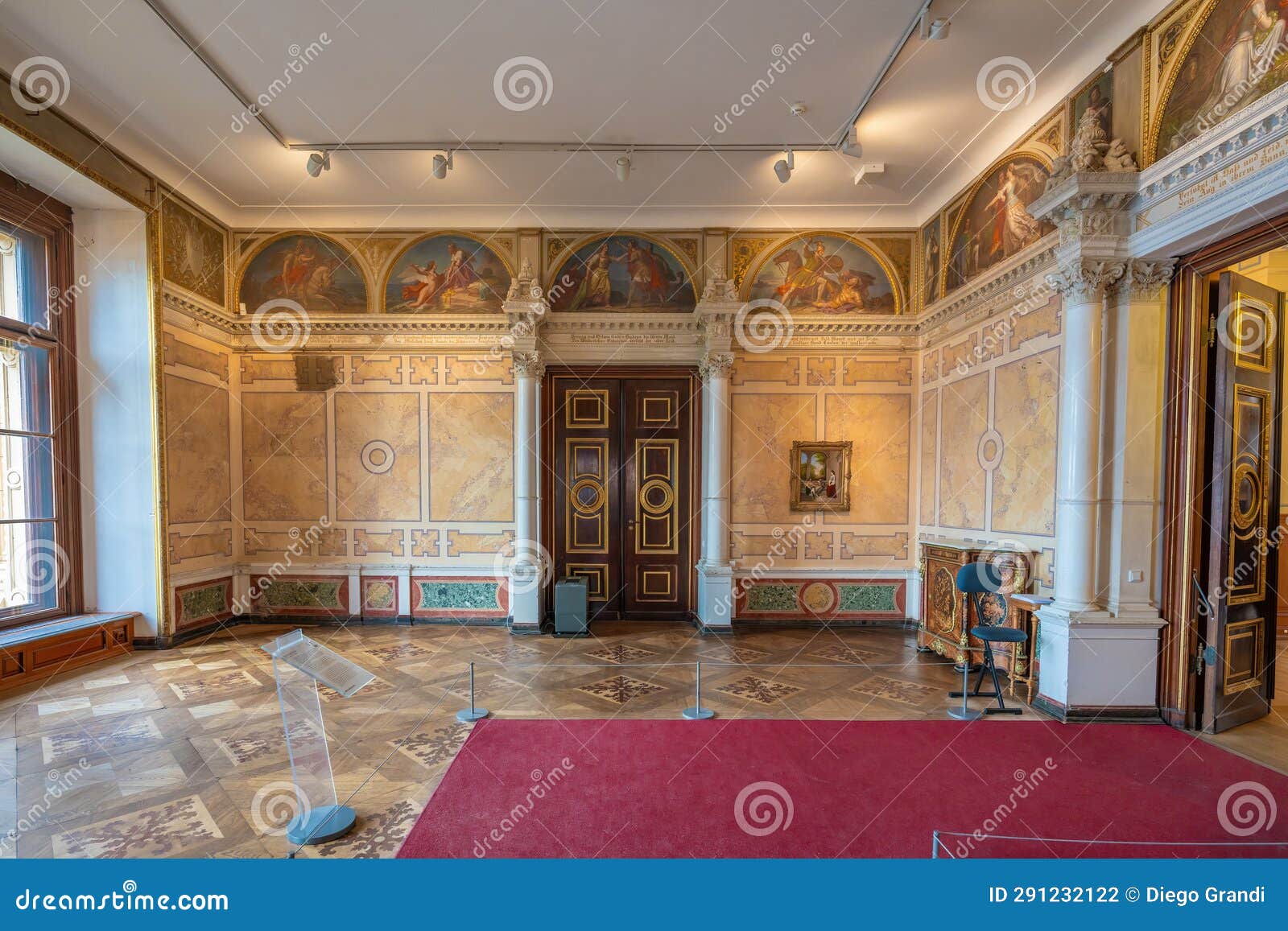 The Legend Room at Schwerin Castle Interior - Schwerin, Germany ...