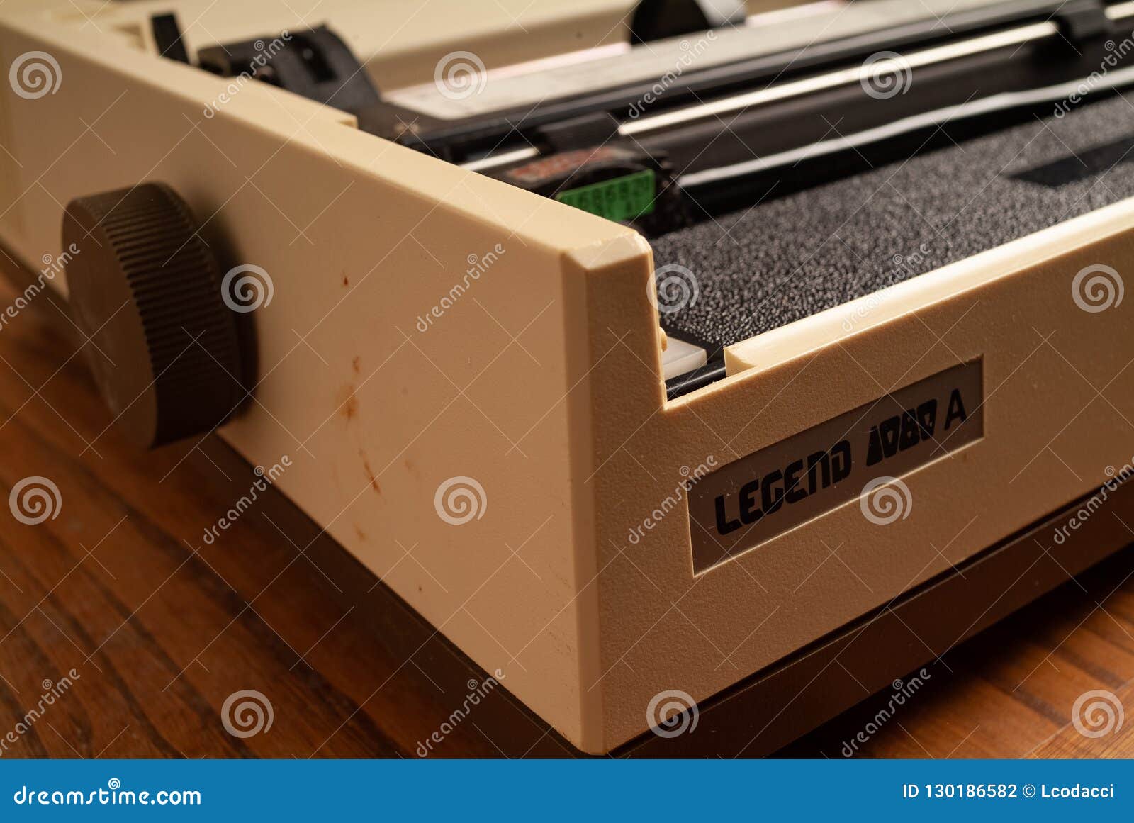 1980s dot matrix printer editorial photography. Image of condition ...