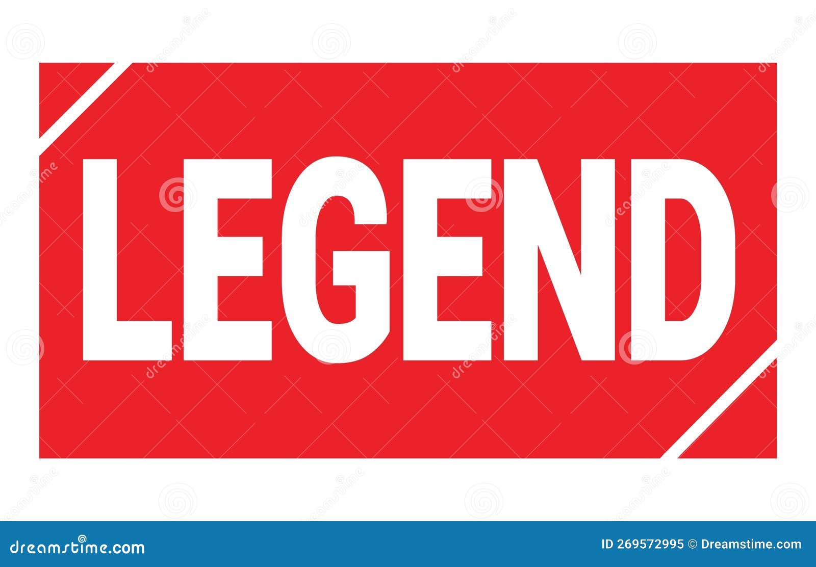 LEGEND Text Written on Red Stamp Sign Stock Illustration - Illustration ...