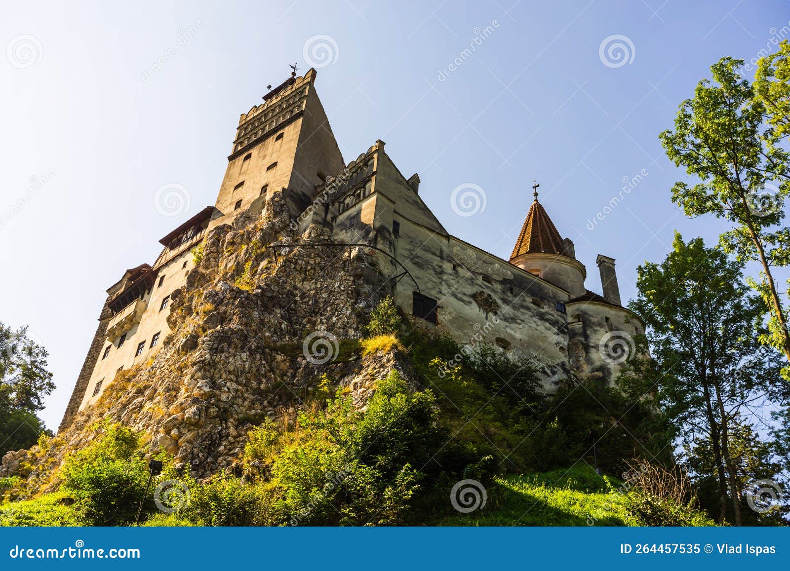 Legendario Castillo De Bran Dracula Castillo De Transylvania Imagen de ...