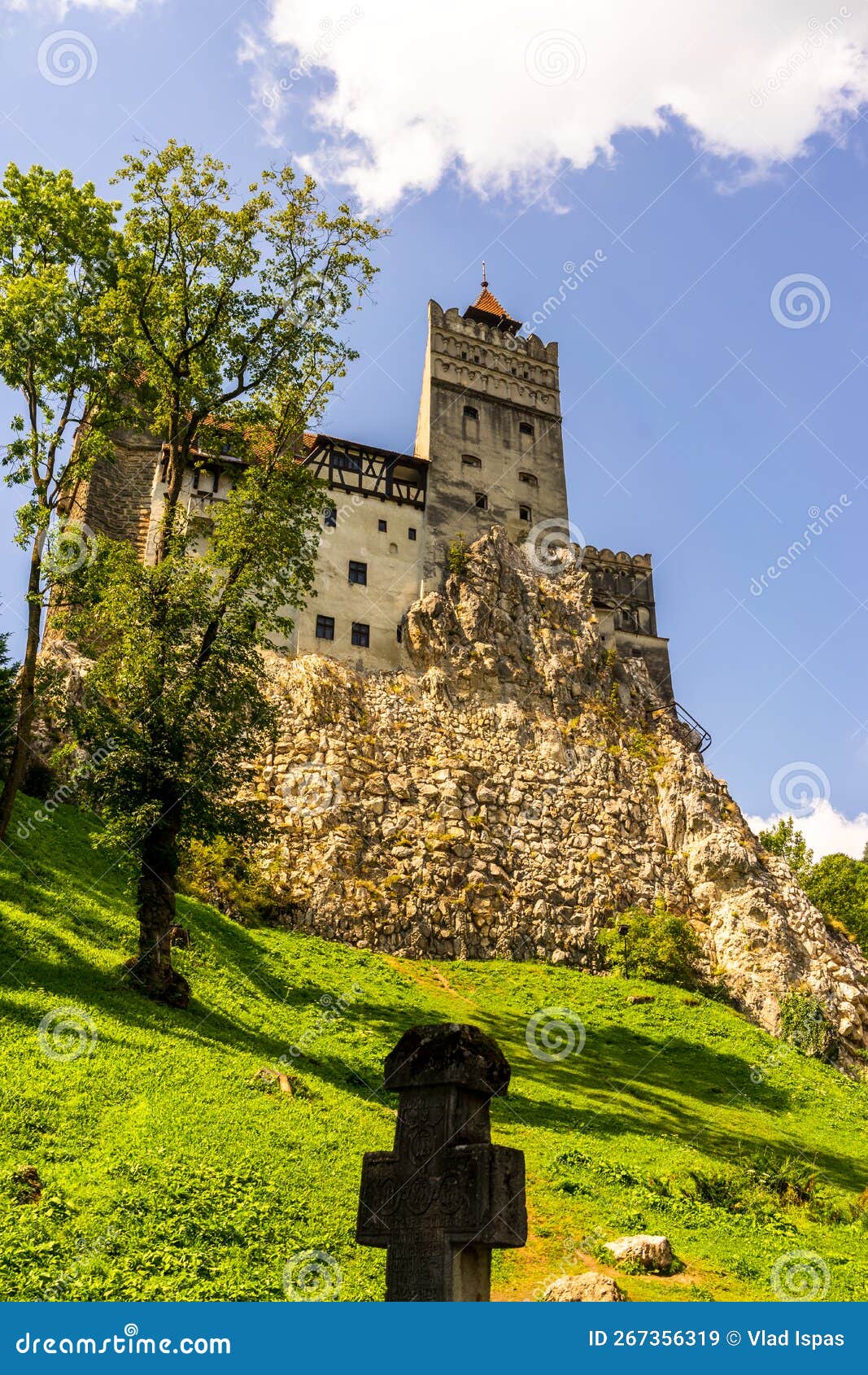 Legendario Castillo De Bran Dracula Castillo De Transylvania Imagen de ...