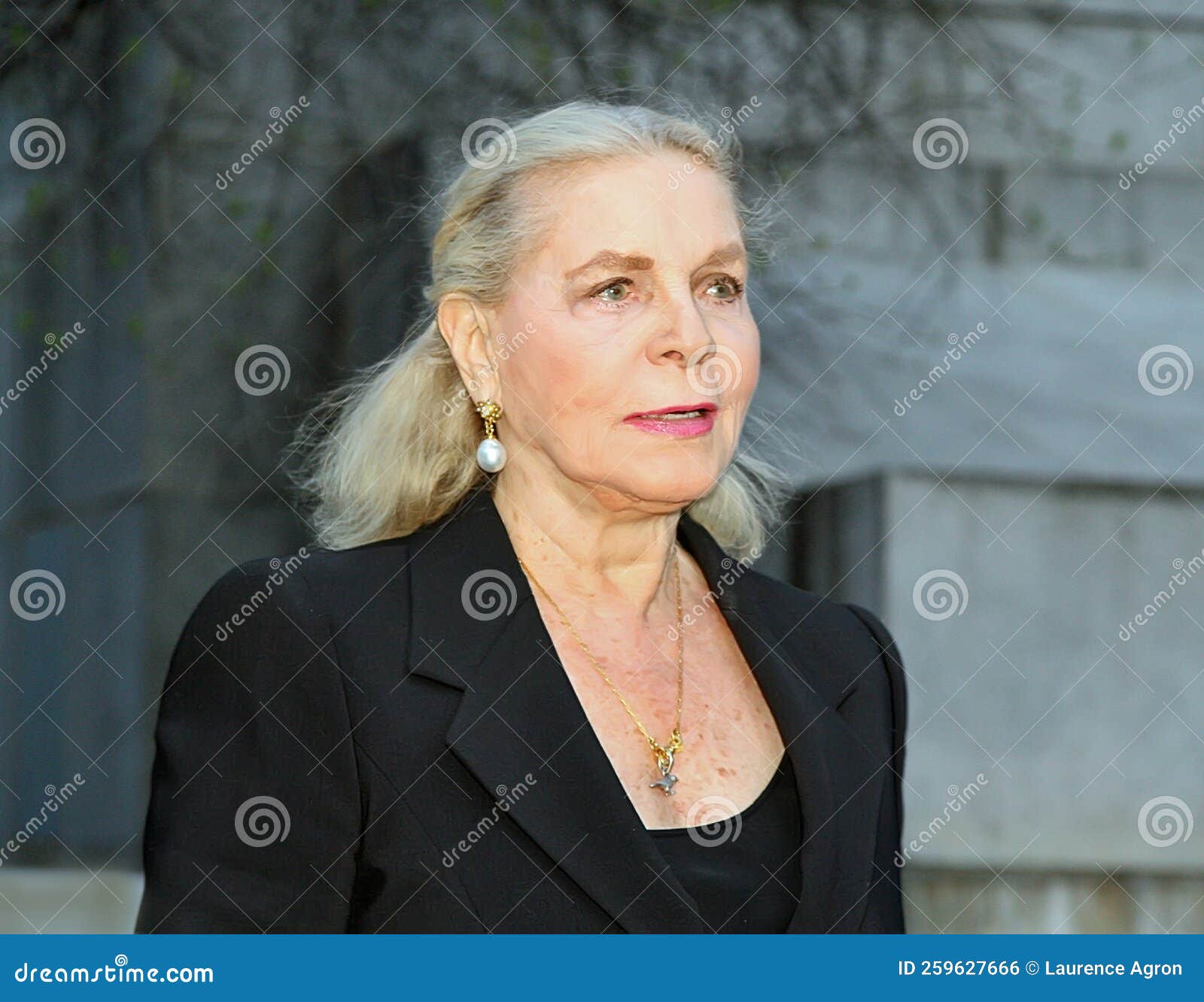 Lauren Bacall In New York City Editorial Photo 259627853