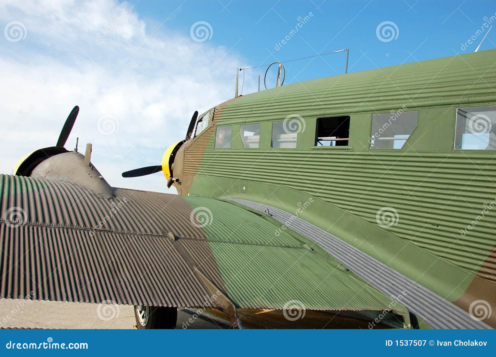 Legendary Junkers 52 Aircraft Editorial Photography - Image of ...