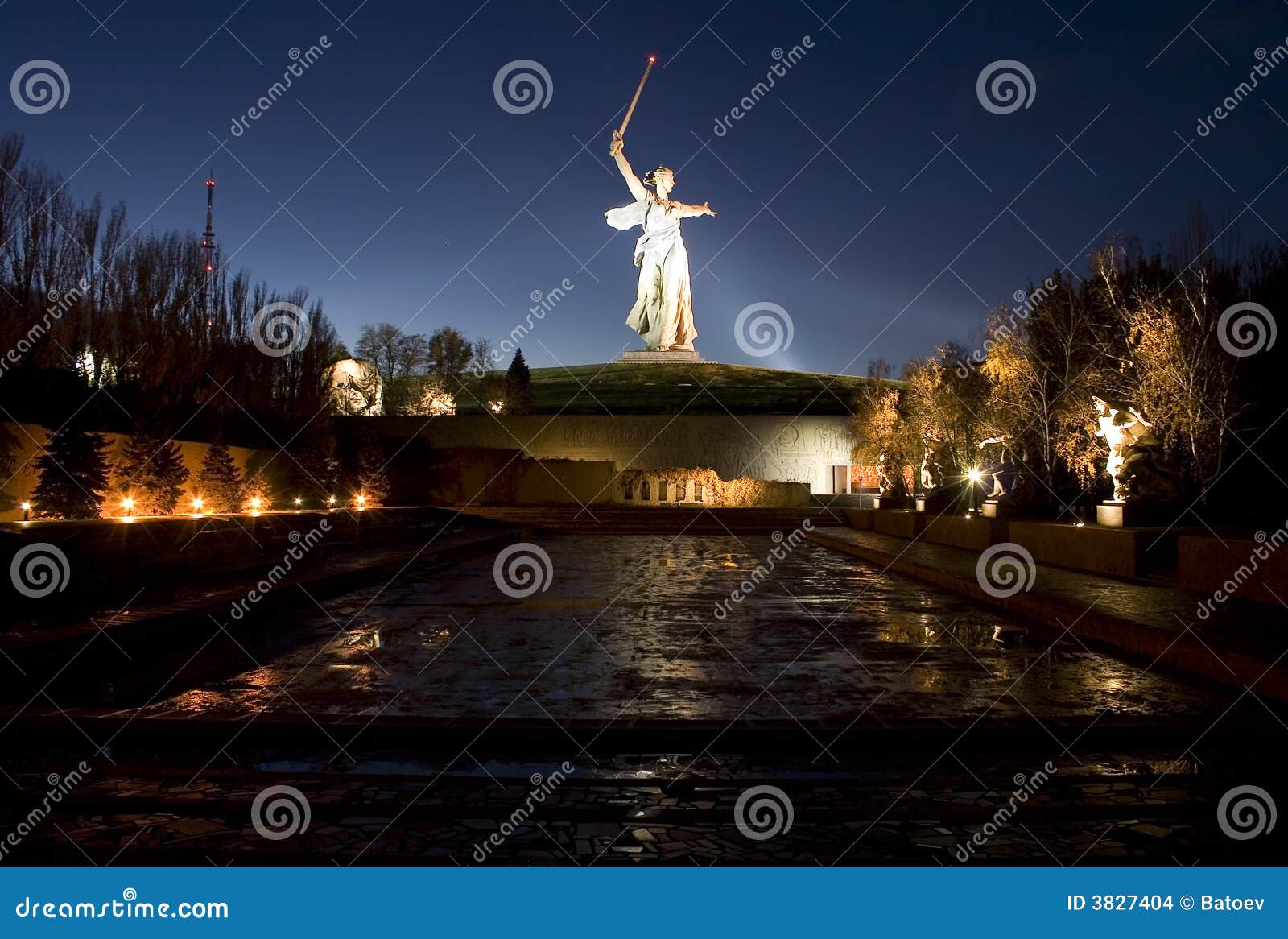 Legendary Mamayev Kurgan stock photo. Image of mamayev - 3827404