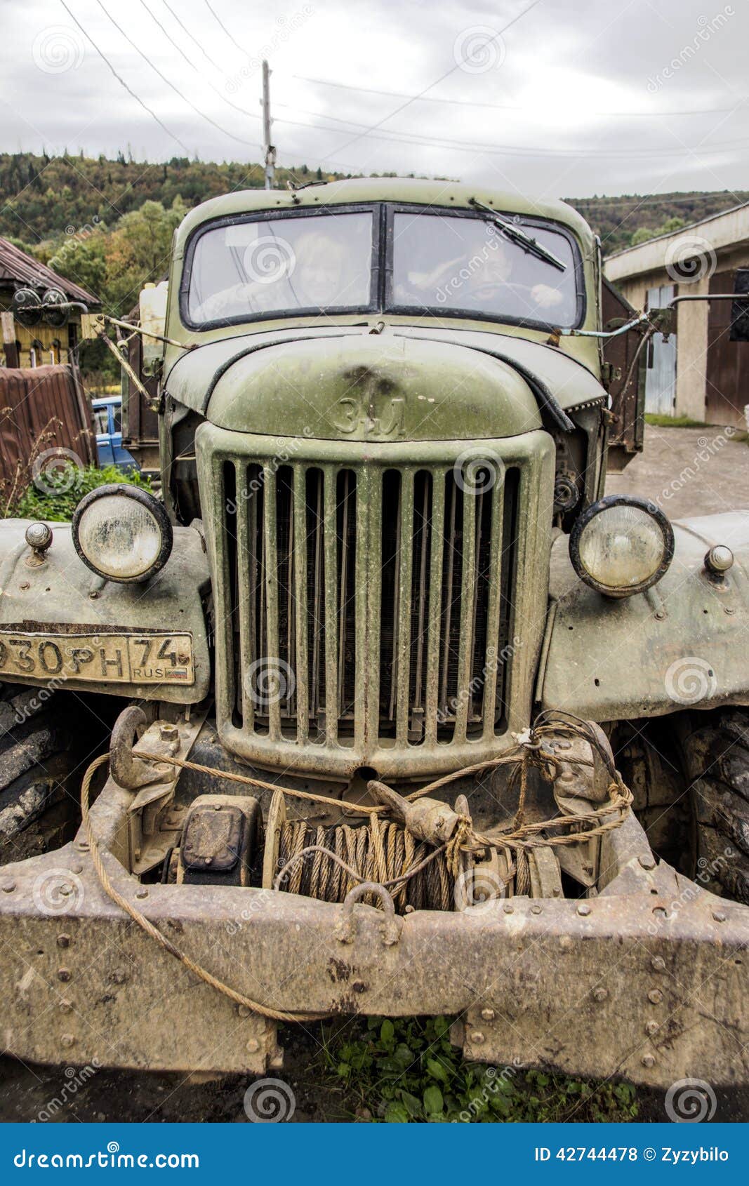 Legendary GAZ-AA Truck Aka Polutorka In The Territory Of Nizhniy ...