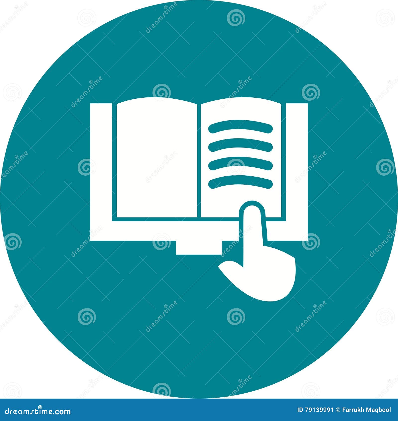 Legga il libro illustrazione vettoriale. Illustrazione di vettore ...