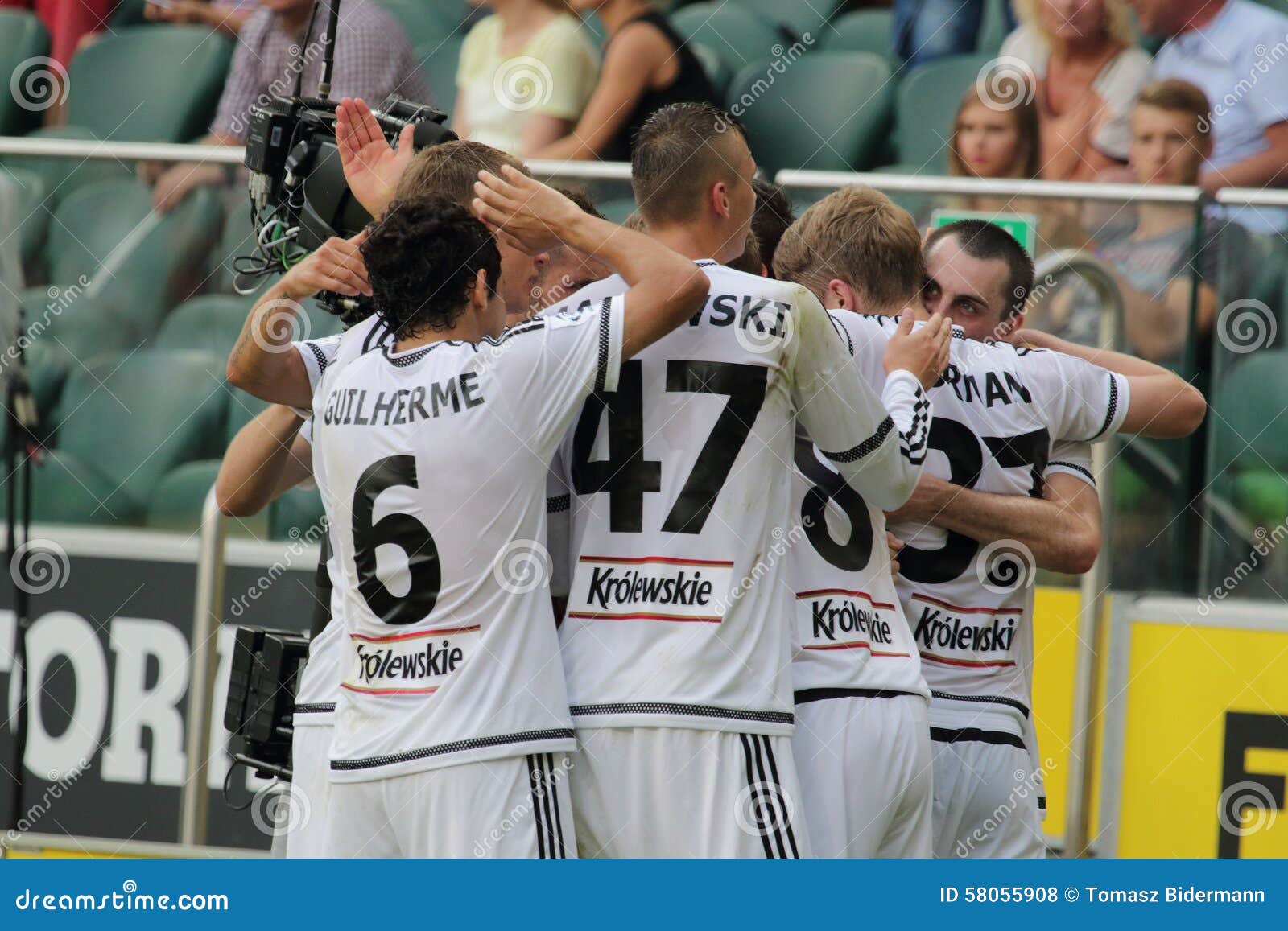 Legia Varsovia foto de archivo editorial. Imagen de taza - 58055908