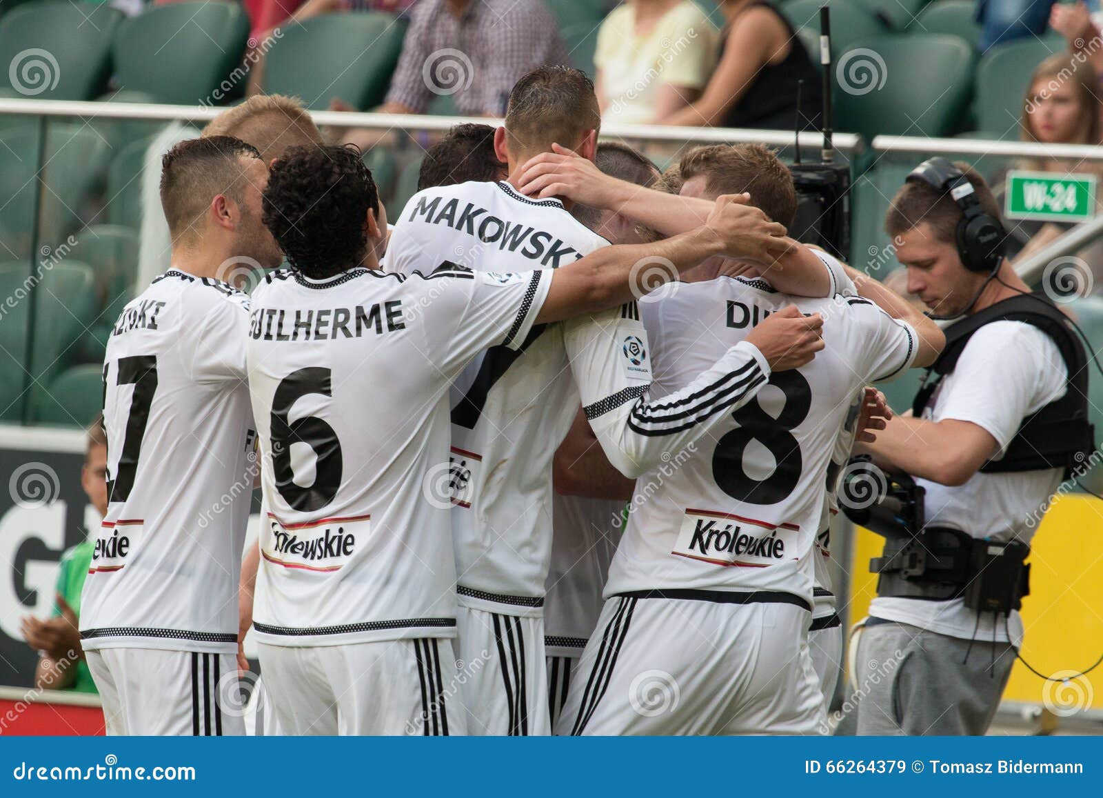 Legia Varsovia imagen de archivo editorial. Imagen de gente - 66264379