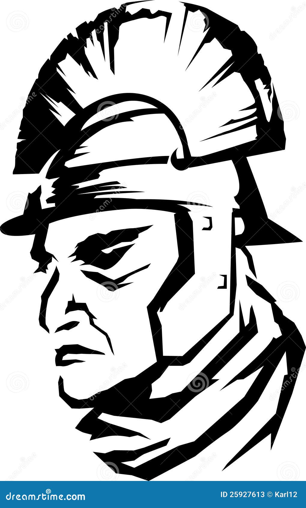 Legionary stock vector. Illustration of warrior, teamwork - 25927613