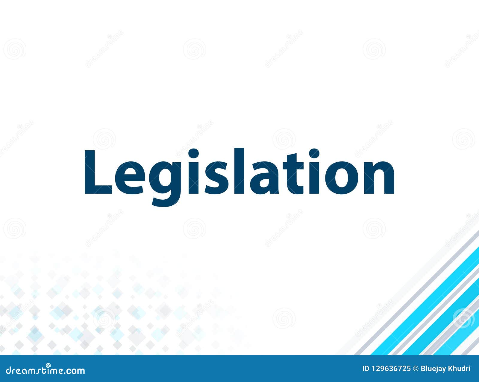 Legislation Modern Flat Design Blue Abstract Background Stock ...
