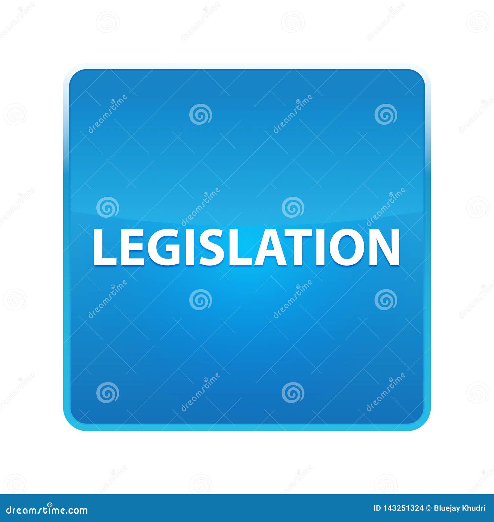 Legislation Shiny Blue Square Button Stock Illustration - Illustration ...