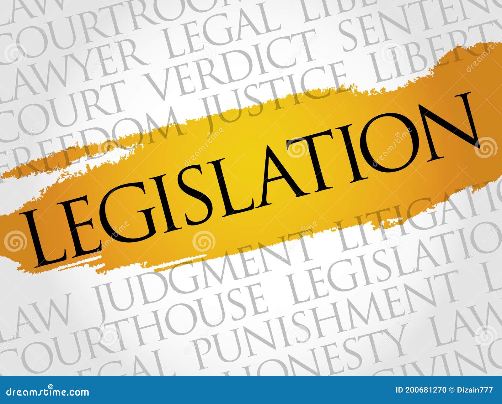 Legislation word cloud stock illustration. Illustration of innocence ...