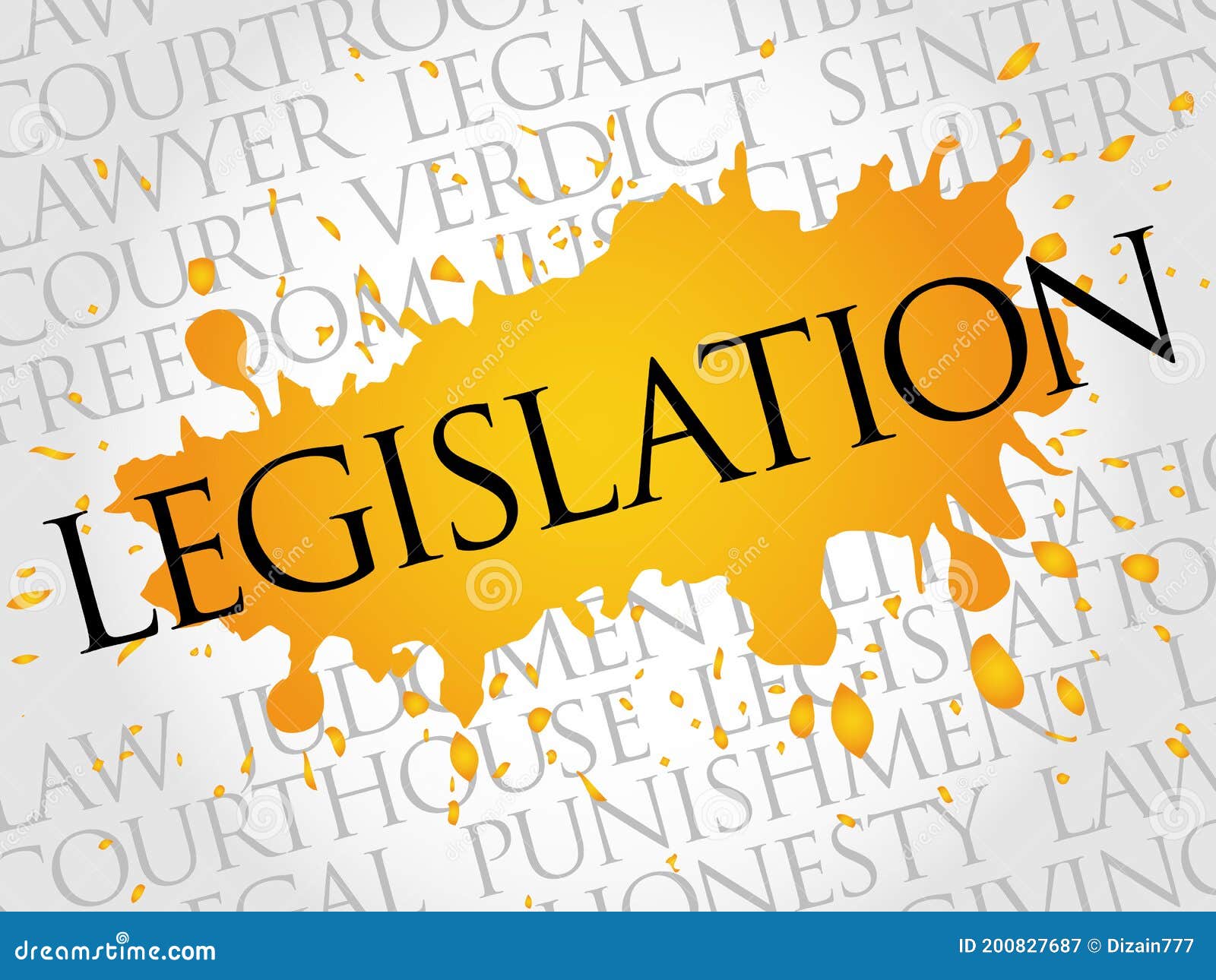 Legislation word cloud stock image. Image of legal, legislation - 200827687