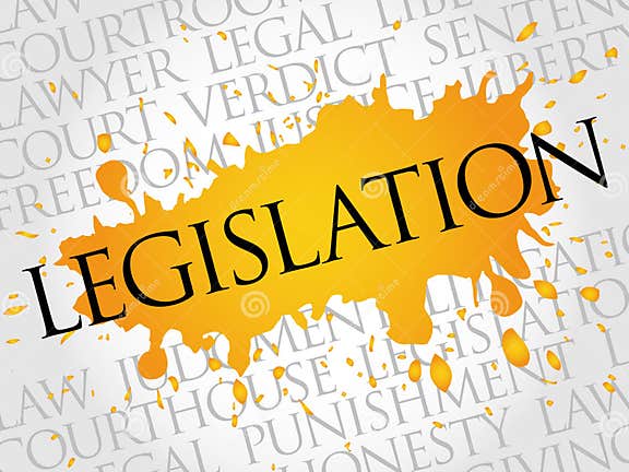 Legislation word cloud stock image. Image of legal, legislation - 200827687