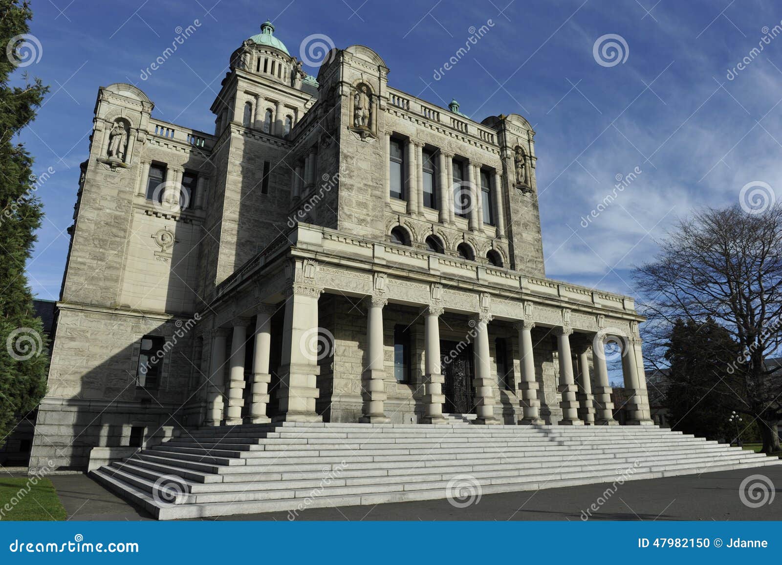 Legislative Building, Victoria, British Columbia, Canada Editorial ...