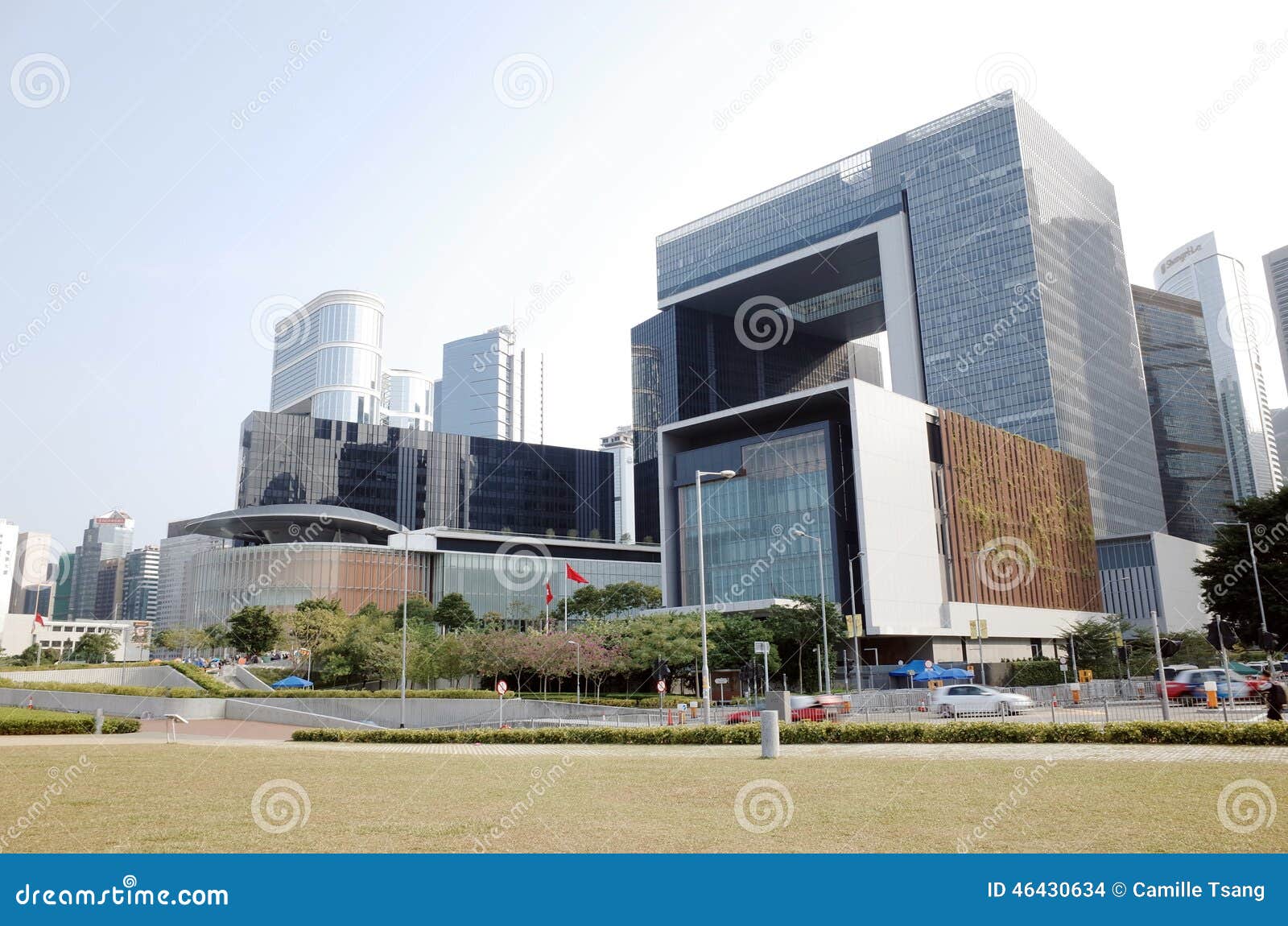 The Legislative Council Complex, Hong Kong Editorial Stock Image ...