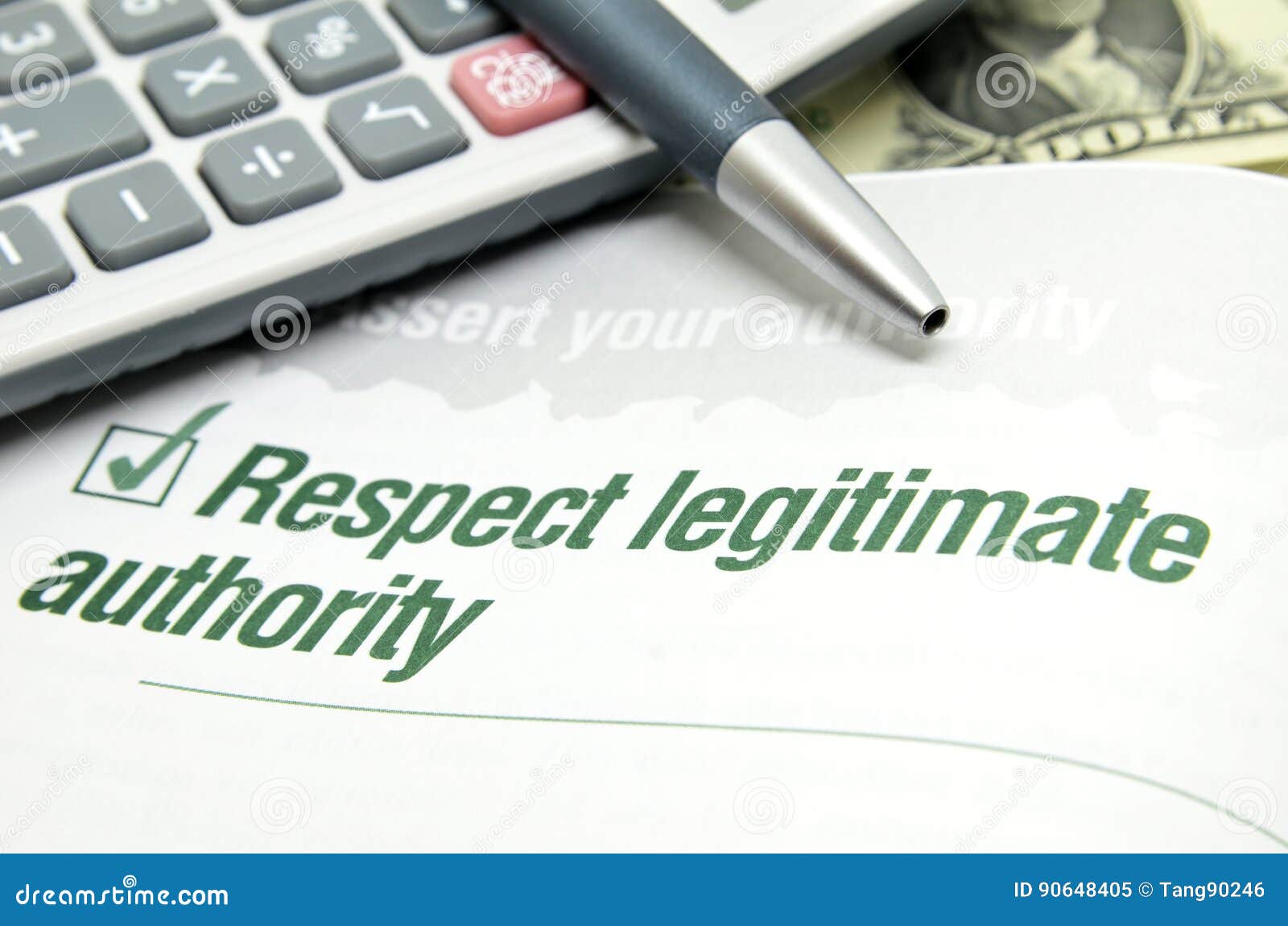 Legitime Berechtigung Des Respektes Stockbild - Bild von schwerpunkt ...