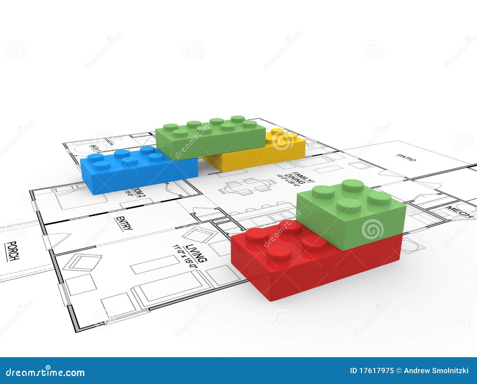 Lego Blocks Stock Image | CartoonDealer.com #17617975