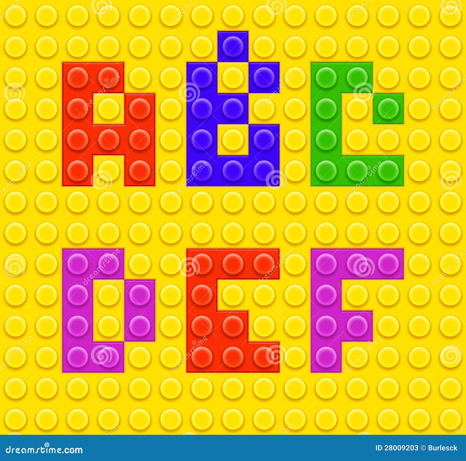 Lego blocks alphabet 1 stock vector. Illustration of childhood - 28009203