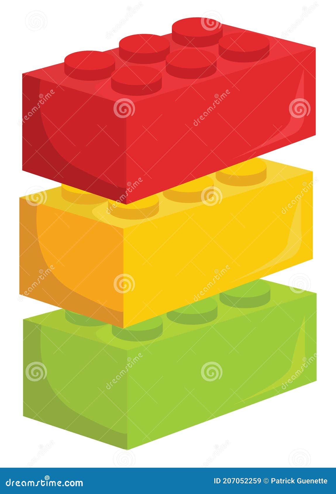 Lego Blocks, Illustration, Vector Stock Vector - Illustration of ...