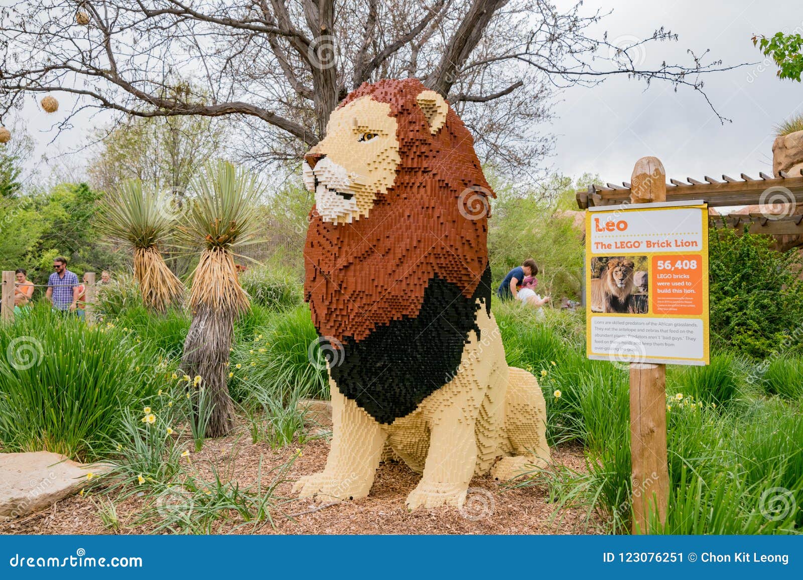 Lego Brick Lion especial foto editorial. Imagen de estados - 123076251