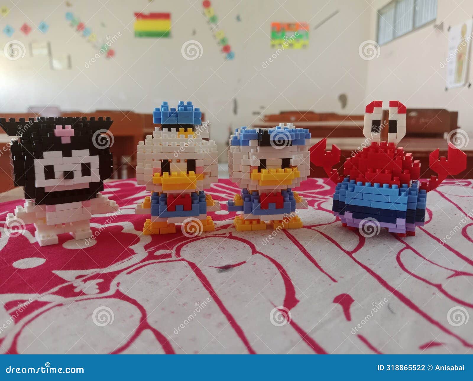 Vw Bus In Lego Brick Toy Vintage Volkswagen Campervan Editorial Image ...